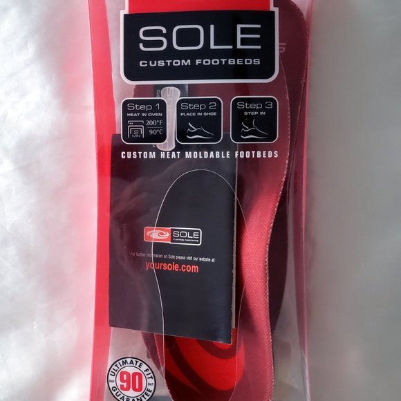 Sole Insoles | Shoes | Sole Custom Heat Moldable Footbed Insoles Active ...